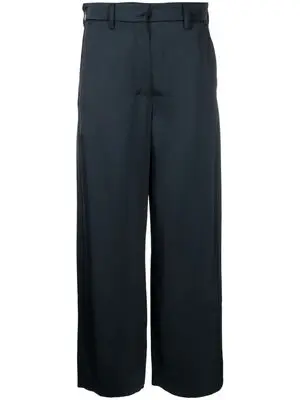 Max Mara Monza Satin Cropped Trousers