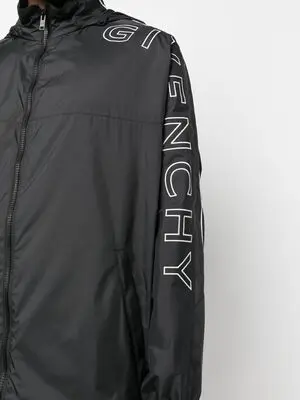 Givenchy Long-sleeve Logo-print Jacket