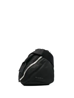 Givenchy Small G-zip Triangle Bag - Black
