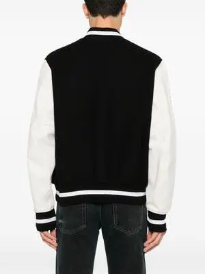 Givenchy Panelled Varsity Jacket - Black
