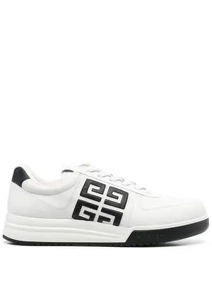 Givenchy Contrasting-logo Leather Sneakers