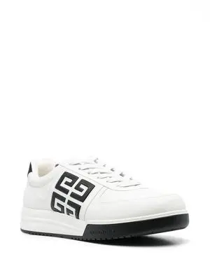 Givenchy Contrasting-logo Leather Sneakers