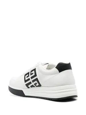Givenchy Contrasting-logo Leather Sneakers