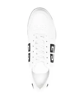 Givenchy Contrasting-logo Leather Sneakers