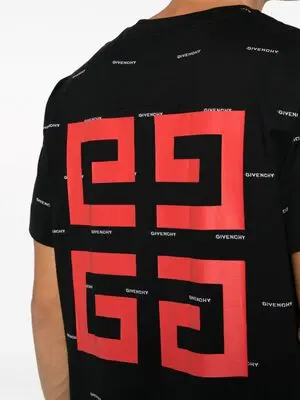 Givenchy 4g Logo-print Cotton T-shirt