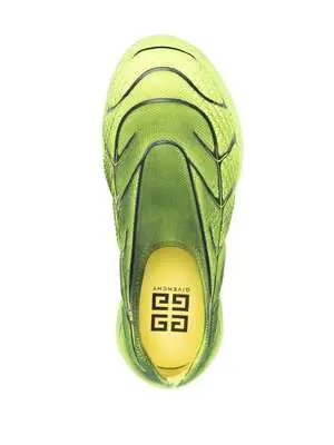 Givenchy Gradient-effect Slip-on Sneakers - Green