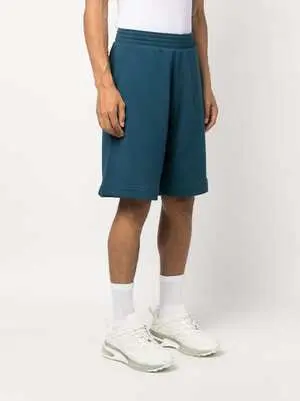 Givenchy Logo-print Jersey Track Shorts - Blue