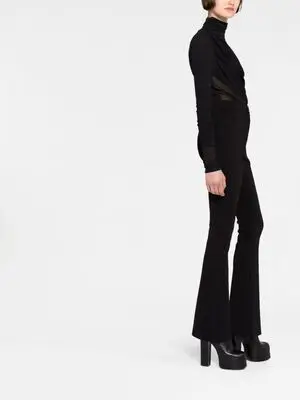 Givenchy High-waisted Flared Trousers