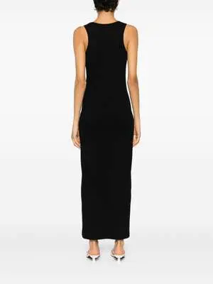 Givenchy 4g-plaque Midi Dress - Black