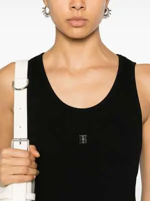 Givenchy 4g-plaque Midi Dress - Black