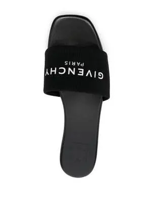 Givenchy Logo-print Flat Slides