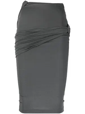 Givenchy Gathered-detail Fitted Skirt