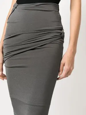 Givenchy Gathered-detail Fitted Skirt