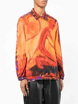 Givenchy Graphic-print Button-up Shirt