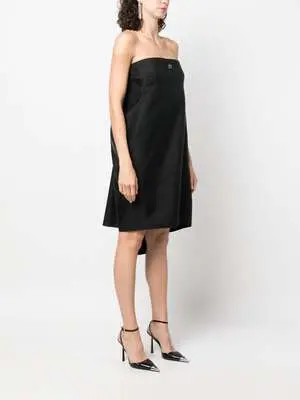 Givenchy Strapless A-line Midi Dress