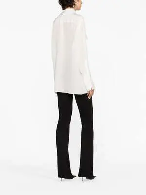 Givenchy Pussy-bow Silk Blouse