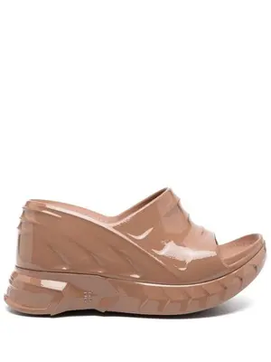 Givenchy Marshmallow 100mm Wedge Sandals