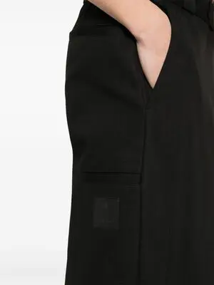 Givenchy Pleated Wide-leg Trousers - Black