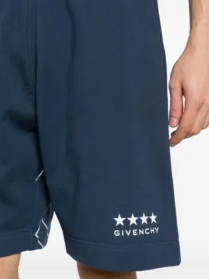 Givenchy Logo-print Cotton Shorts