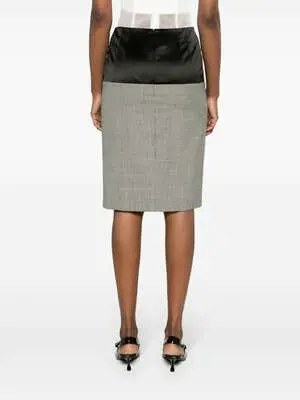 Givenchy Panelled Tailored Pencil Skirt