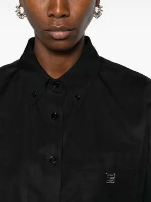 Givenchy 4g-plaque Cropped Shirt