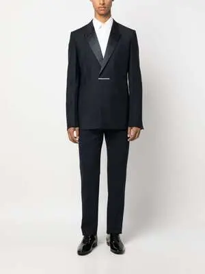 Givenchy Single-breasted Tailored Suit Jacket - Blue