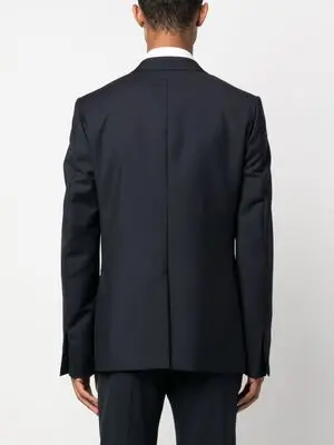 Givenchy Single-breasted Tailored Suit Jacket - Blue