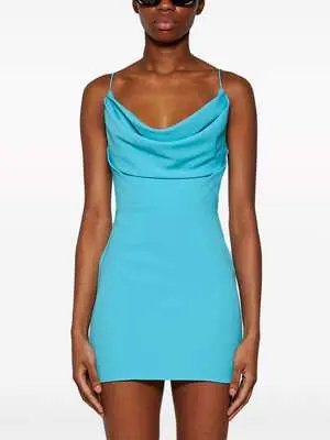 Alex Perry Draped Crepe Minidress