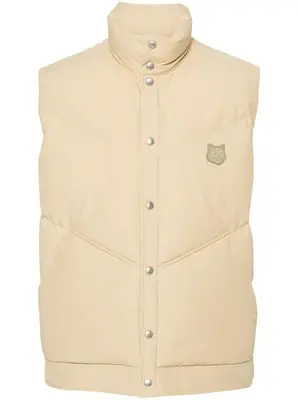 Maison Kitsuné Bold Fox Head Quilted Gilet