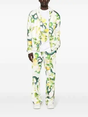 Roberto Cavalli Lemon-print Bomber Jacket