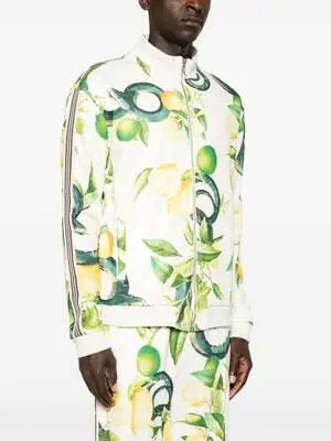Roberto Cavalli Lemon-print Bomber Jacket