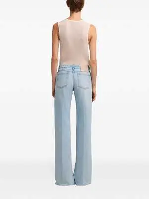 Ami Flared-leg Jeans - Blue