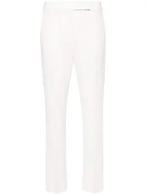 Max Mara Pressed-crease Straight Trousers