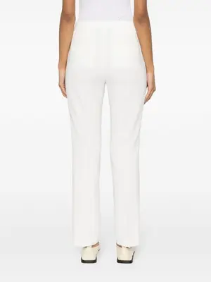 Max Mara Pressed-crease Straight Trousers