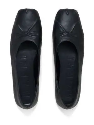 Marni Bow-embossed Ballerina Shoes - Black