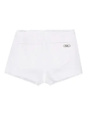 Michael Kors Frayed Denim Shorts