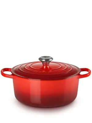 LE CREUSET Cocotte Cast Iron Casserole - Red