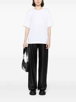 PETER DO Pleat-detail Cotton T-shirt