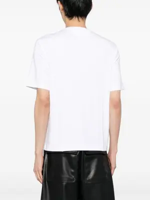 PETER DO Pleat-detail Cotton T-shirt
