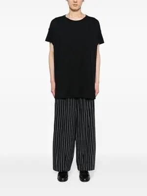 MARINA YEE Draped-detail Cotton T-shirt