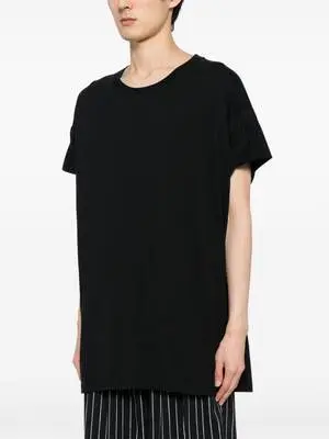 MARINA YEE Draped-detail Cotton T-shirt