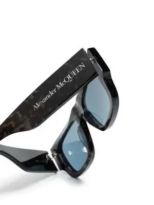 Alexander McQueen Am 0449s Square-frame Sunglasses