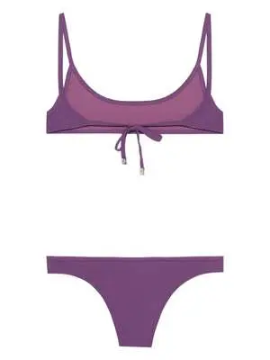 Attico Fine-ribbed Bikini