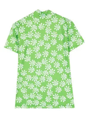ENFOLD Floral-print T-shirt