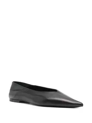 Saint Laurent Nour Ballerina Shoes - Black