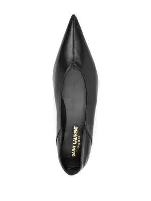 Saint Laurent Nour Ballerina Shoes - Black