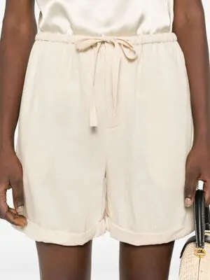 BY MALENE BIRGER Josea Slub-texture Shorts