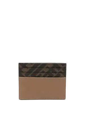 Fendi Ff Monogram Cardholder - Brown