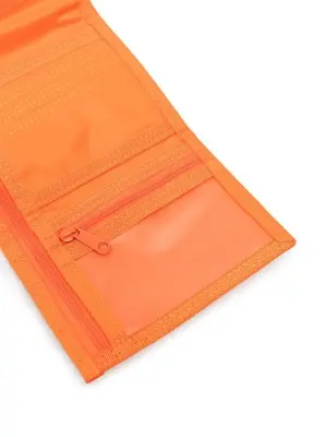 PORTER-YOSHIDA & CO Logo-appliqué Tri-fold Wallet - Orange