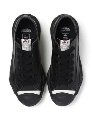 Mihara Yasuhiro Hank Og Sole Leather Sneakers - Black